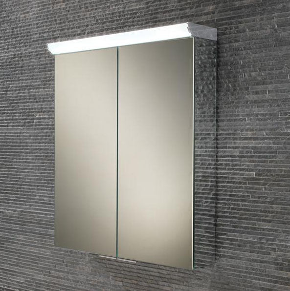 HIB Flare 700x600mm Double Door Cabinet - LED, Soft Close – Bathdisc