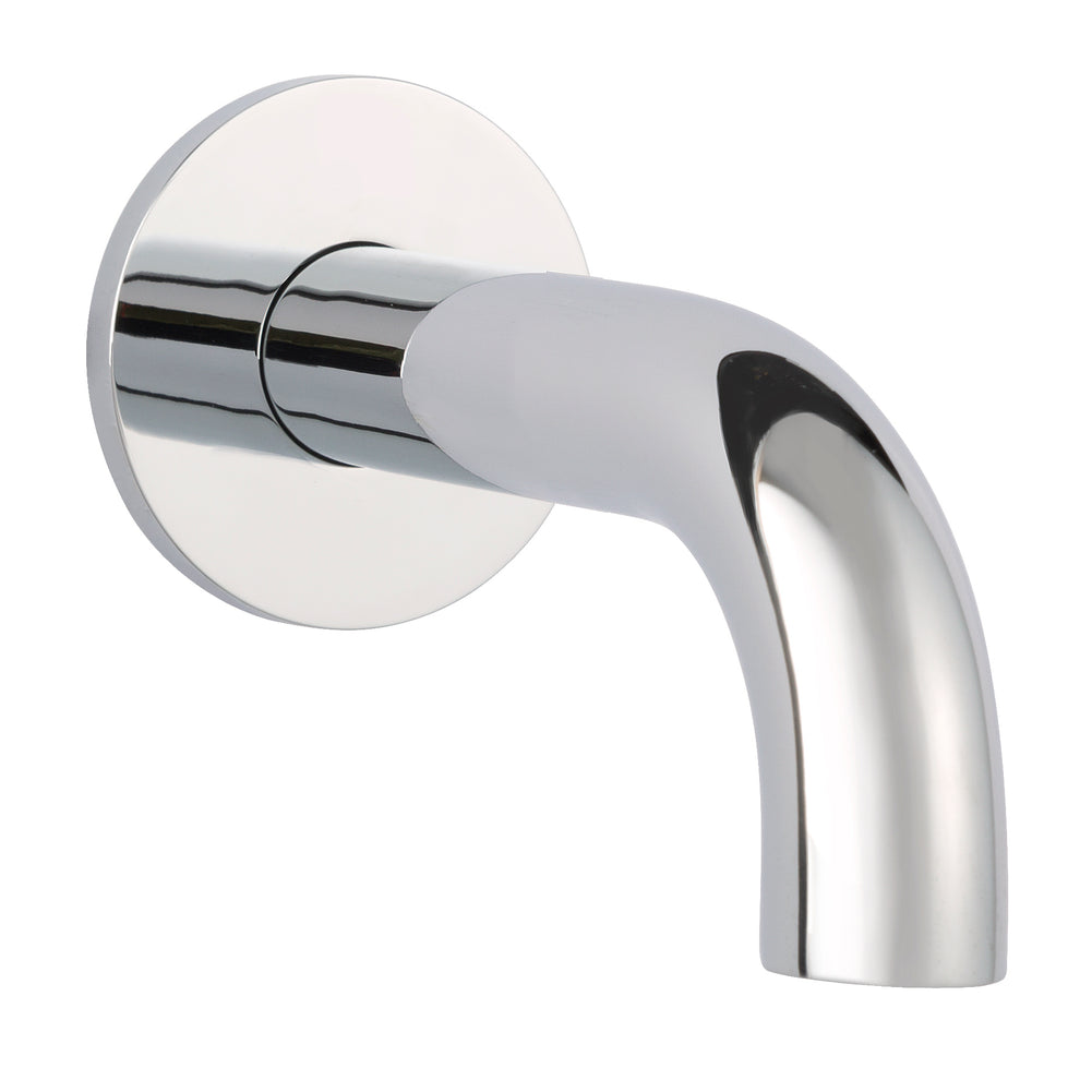 Just Taps Plus Florence Basin Spout with Wall Flange – Bathdisc